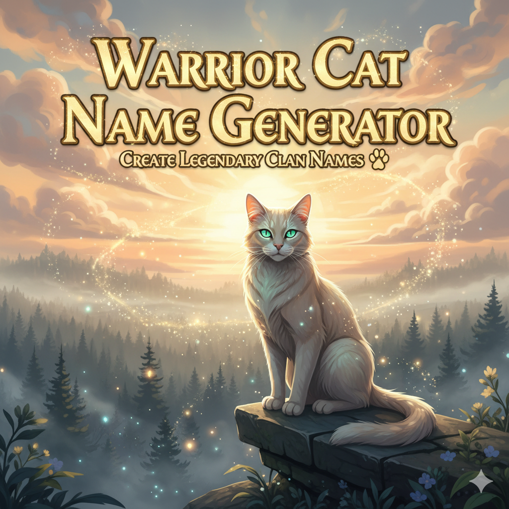 Warrior Cat Name Generator | Create Legendary Clan Names
