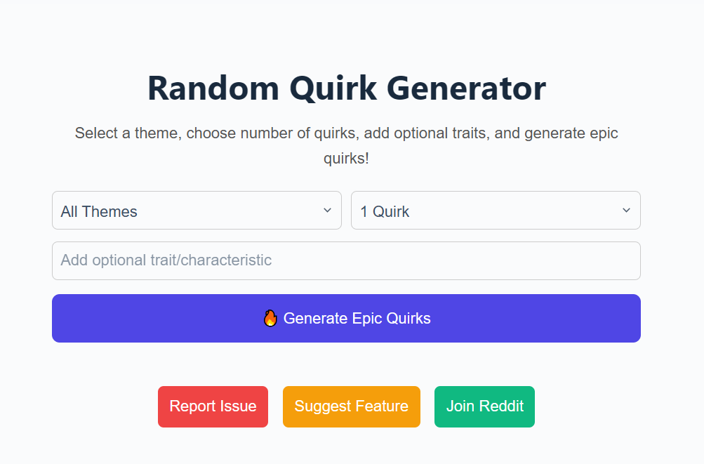 MHA Quirk Generator – Create Unique BNHA Quirks Instantly