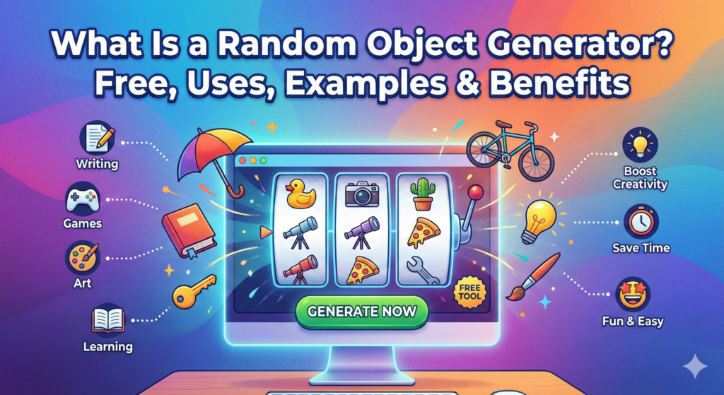 What Is A Random Object Generator? Free, Uses, Examples & Benefits